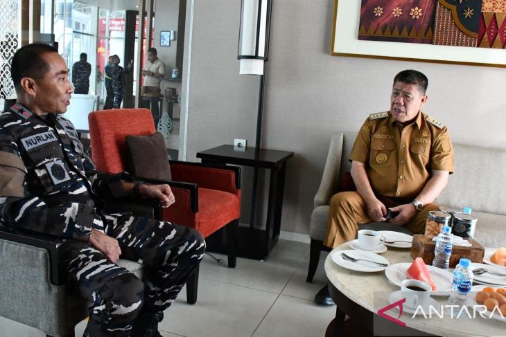 TNI AL - Danlanal Dampingi Danguspurla Koarmada I