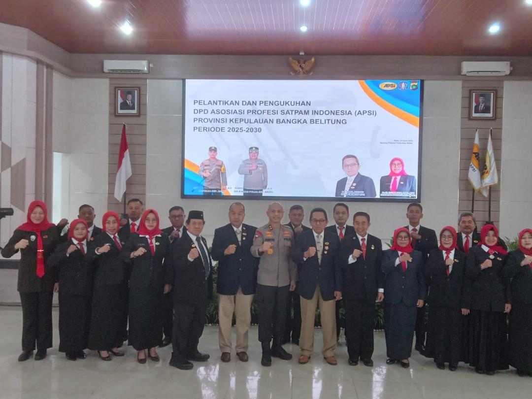 Pengurus DPD APSI Babel Resmi Dilantik